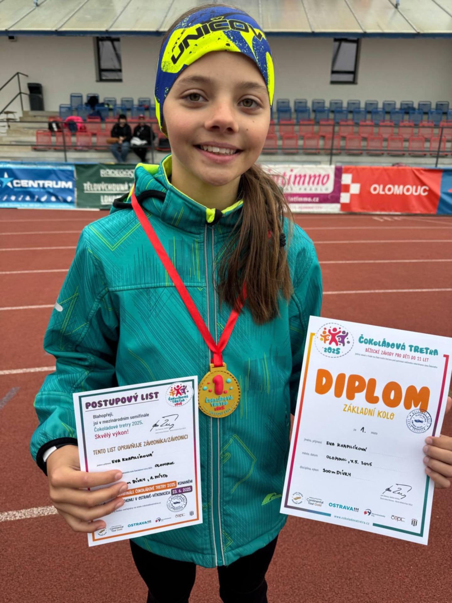 Olomoucké kolo Čokoládové tretry 2025 :: Atletika Uničov